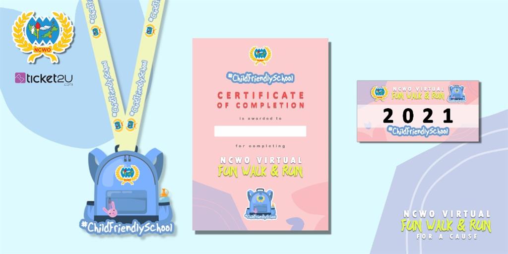 NCWO Virtual Fun Walk & Run for #ChildFriendlySchool | Ticket2u