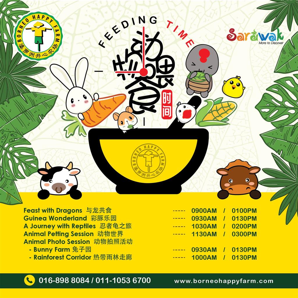 Borneo Happy Farm Ticket, Kuching Sarawak | Ticket2u