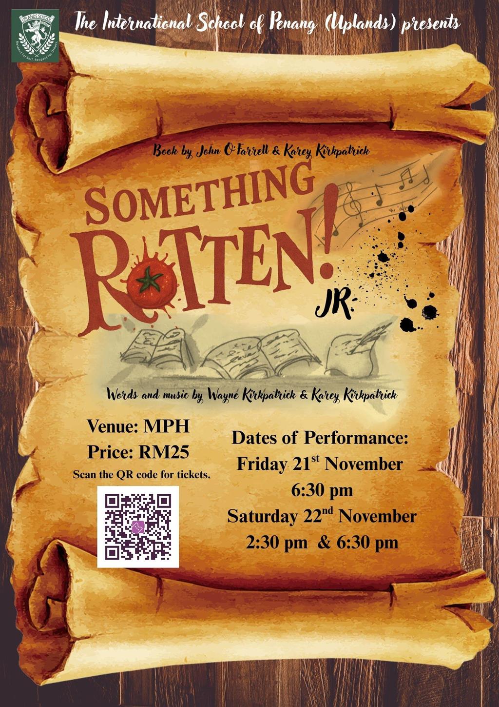 Something Rotten Jr | Ticket2u