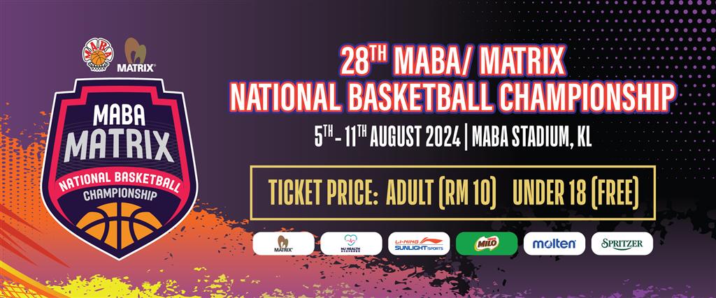 Kejohanan Bola Keranjang Kebangsaan MABA / MATRIX ke-28
