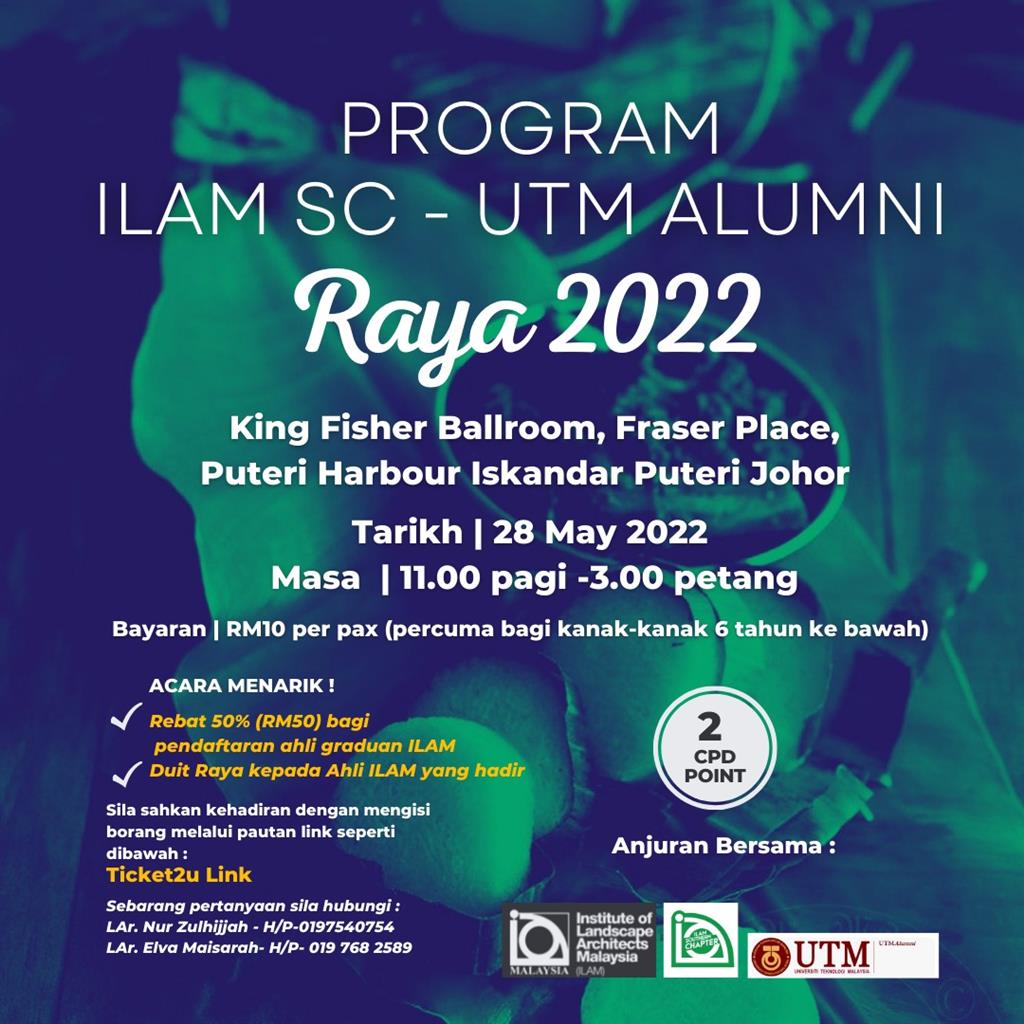 Program ILAM SC - UTM Alumni Raya 2022 | Ticket2u