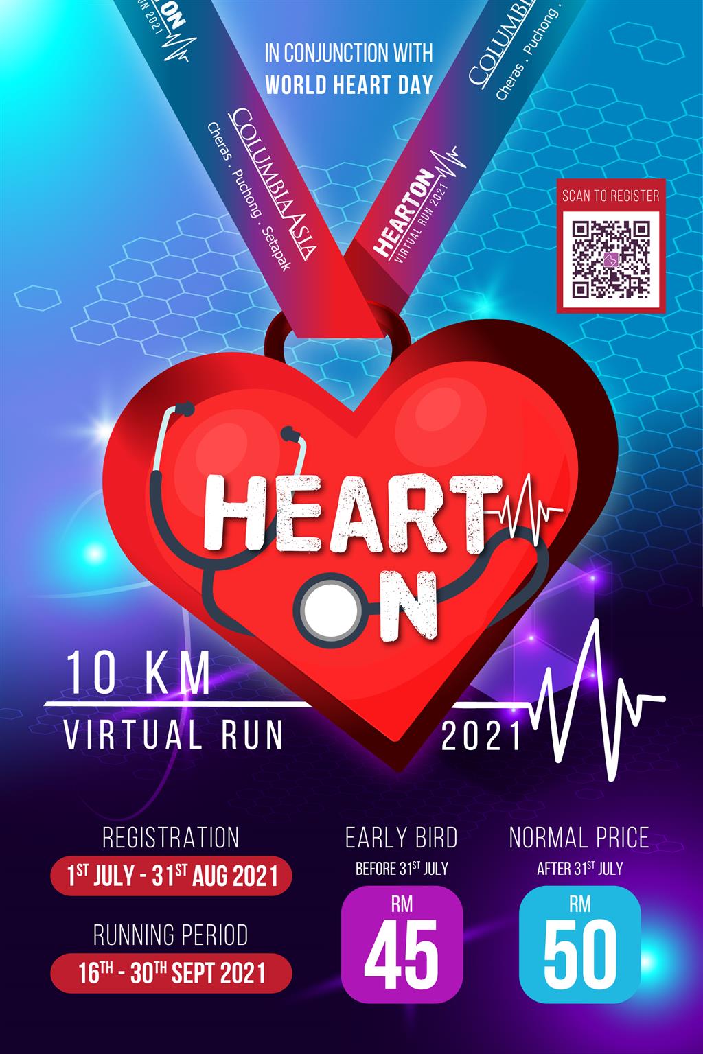 HEARTON Virtual Run | Ticket2u