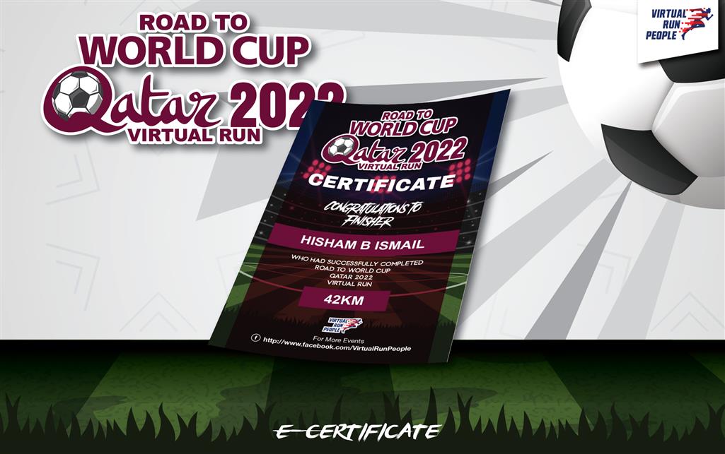 Road To World Cup Qatar 2022 Virtual Run | Ticket2u