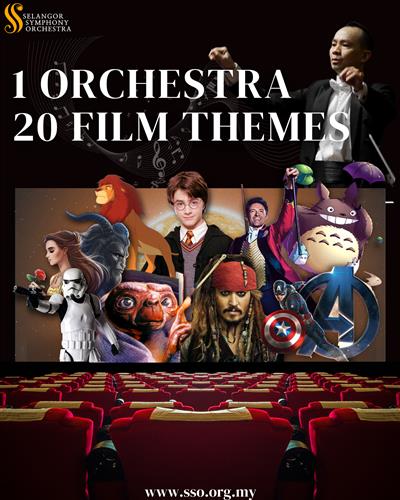 "1 Orchestra 20 Film Themes" by the Selangor Symphony Orchestra