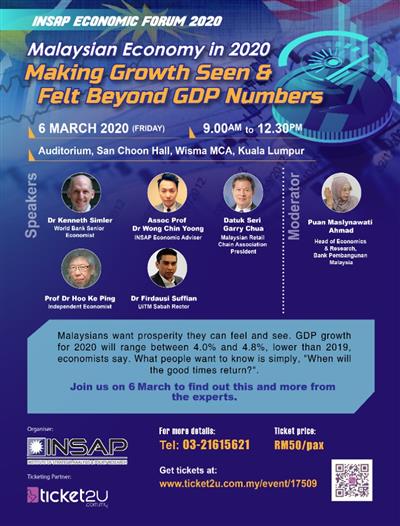 INSAP Economic Forum 2020 | Ticket2u