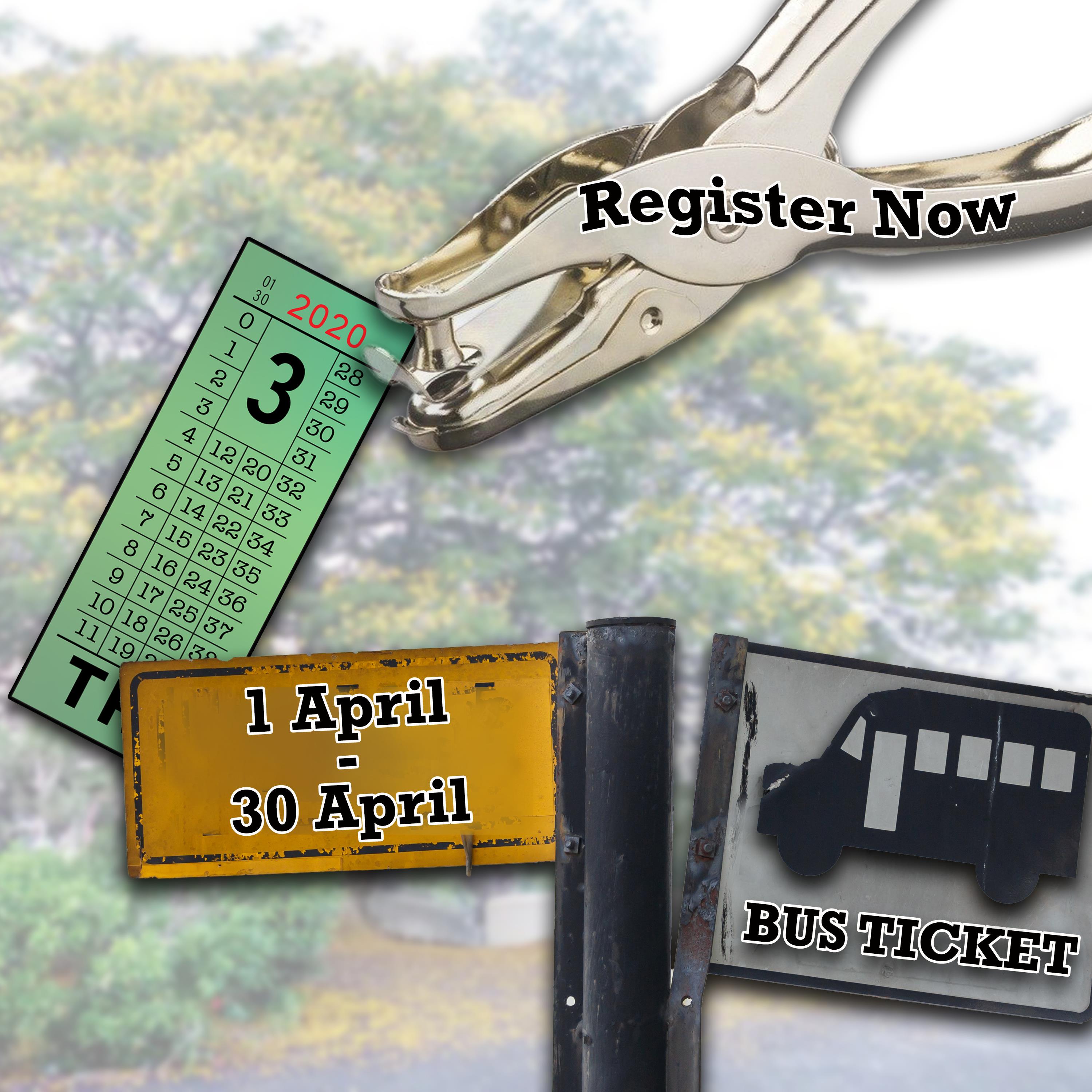 Traditional Bus Ticket 5km Virtual Run | Ticket2u