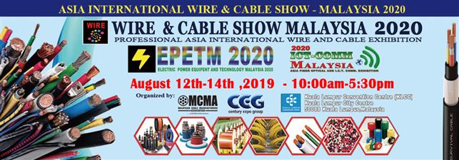 WIRE & CABLE SHOW MALAYSIA 2020 | Ticket2u