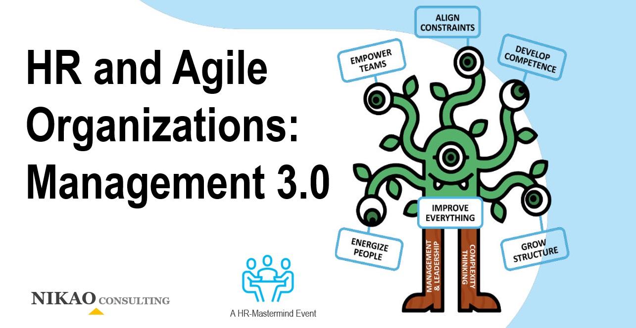 HR Mastermind: Agile Organizations and Management 3.0 | Ticket2u
