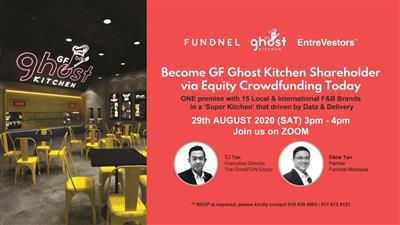 Become GF Ghost Kitchen Shareholder via Equity Crowdfunding Today