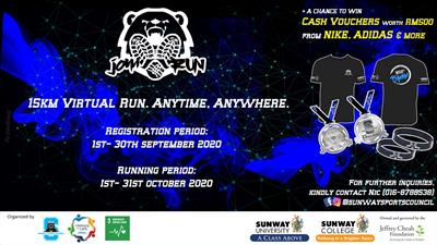 JomVRun (Virtual Run) | Ticket2u