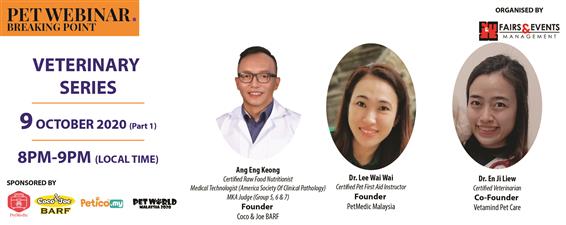 Pet Webinar - Veterinary Series (Free Public Event) | Ticket2u