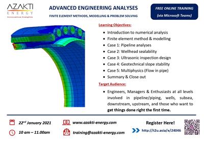 ADVANCED ENGINEERING ANALYSIS-FINITE ELEMENT METHODS, MODELLING ...