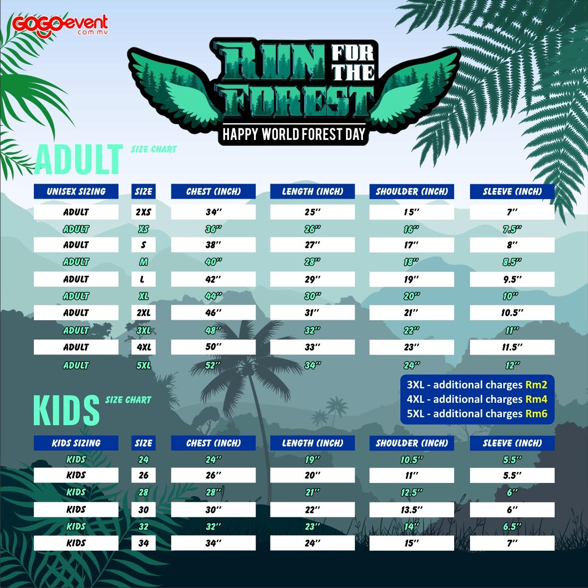 Run For The Forest Virtual Run (5km, 10km, 21km) | Ticket2u