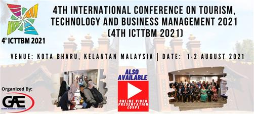 International Conference on Tourism, Technology and Business Management