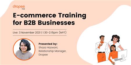Free Webinar | E-commerce Training for B2B Businesses | Ticket2u