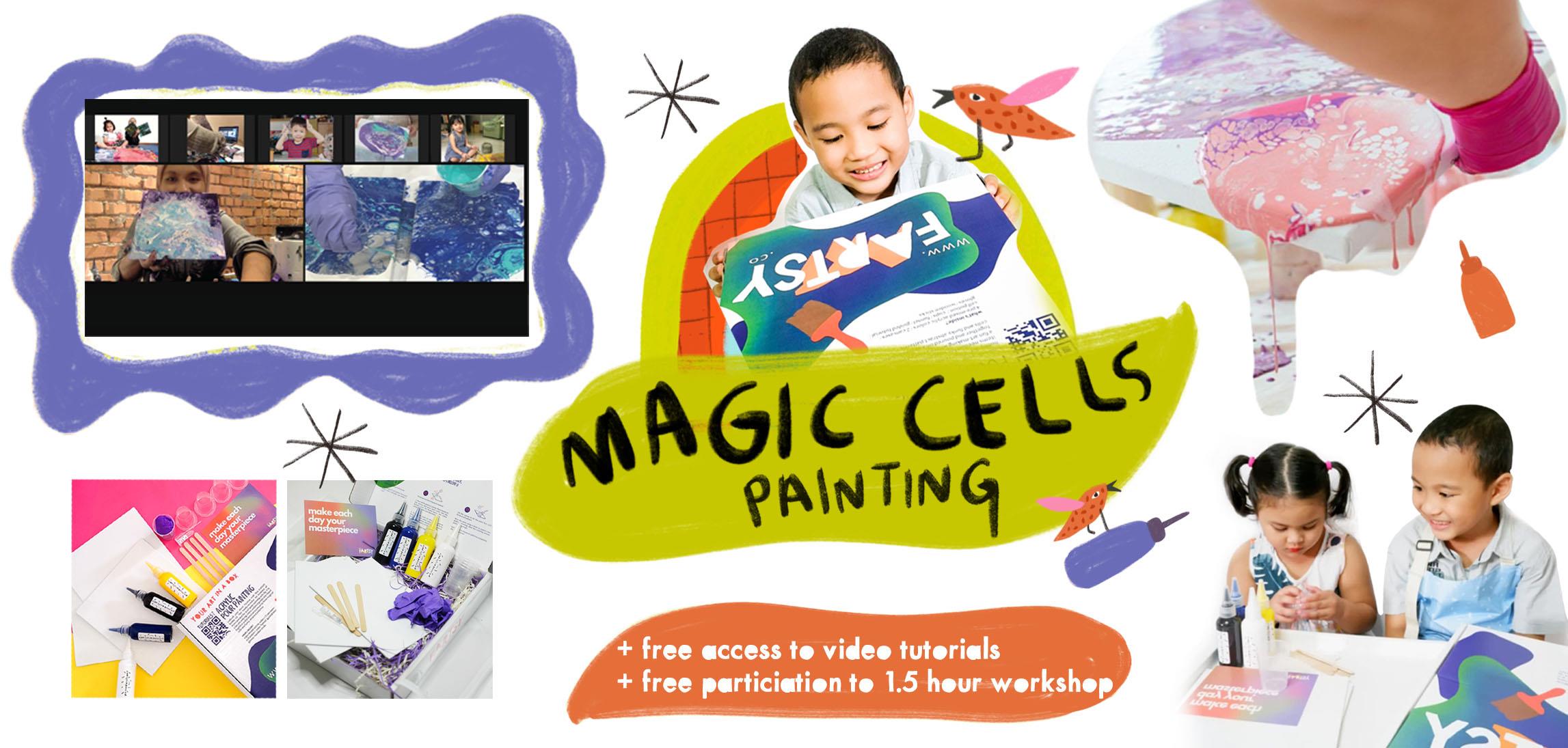 Magic Cells Painting Workhsop | Ticket2u