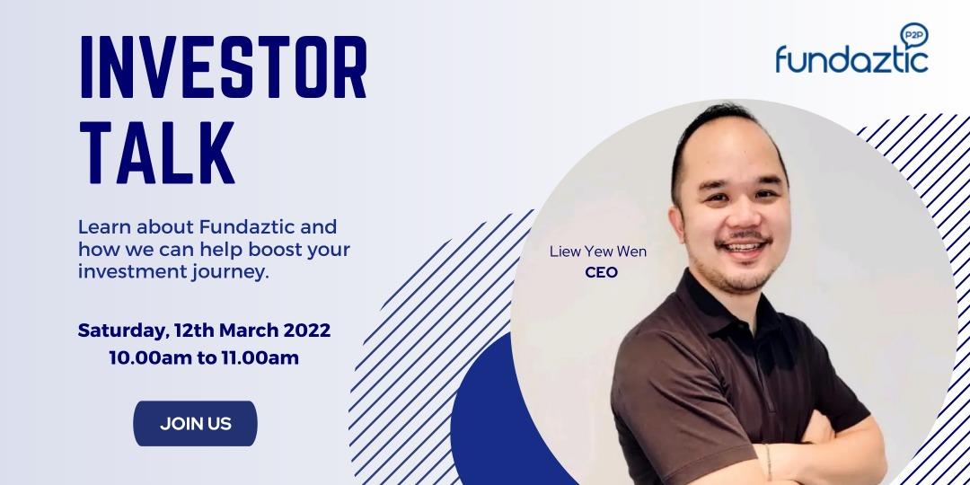 Fundaztic: Investor Talk 2022 | Ticket2u
