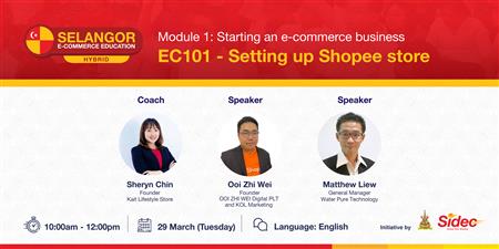 EC 101 - Setting Up Shopee store | Ticket2u