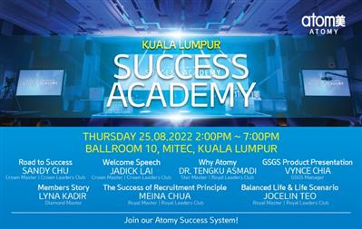 Atomy Malaysia Success Academy August 2022 (West Malaysia, KL MITEC)