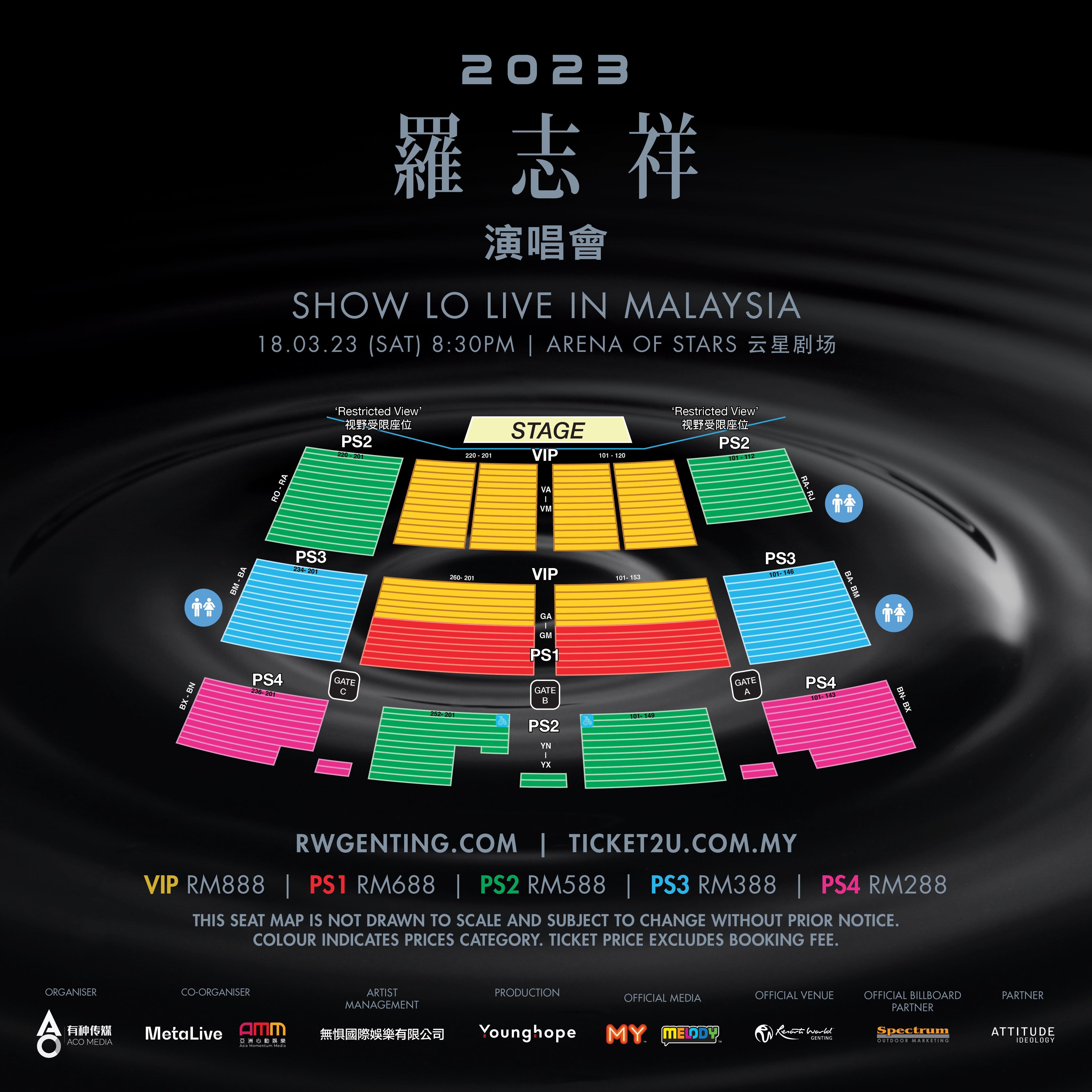 SHOW LO LIVE IN MALAYSIA 2023 | Ticket2u