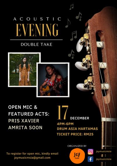 Acoustic Evening (Double Take) | Ticket2u