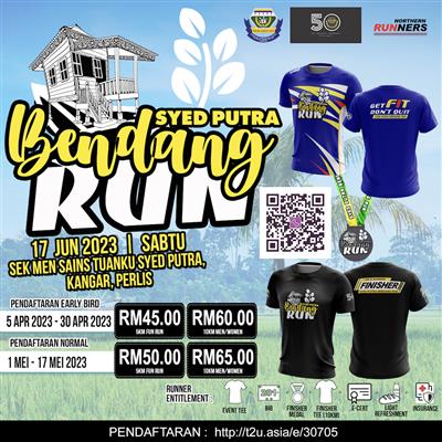 SYED PUTRA BENDANG RUN 2023 | Ticket2u
