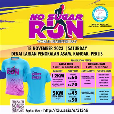 NO SUGAR RUN 2023 | Ticket2u