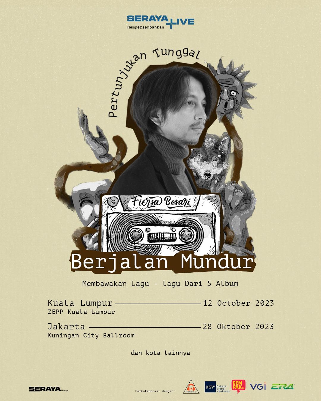 Konsert Fiersa Besari - Berjalan Mundur | Ticket2u