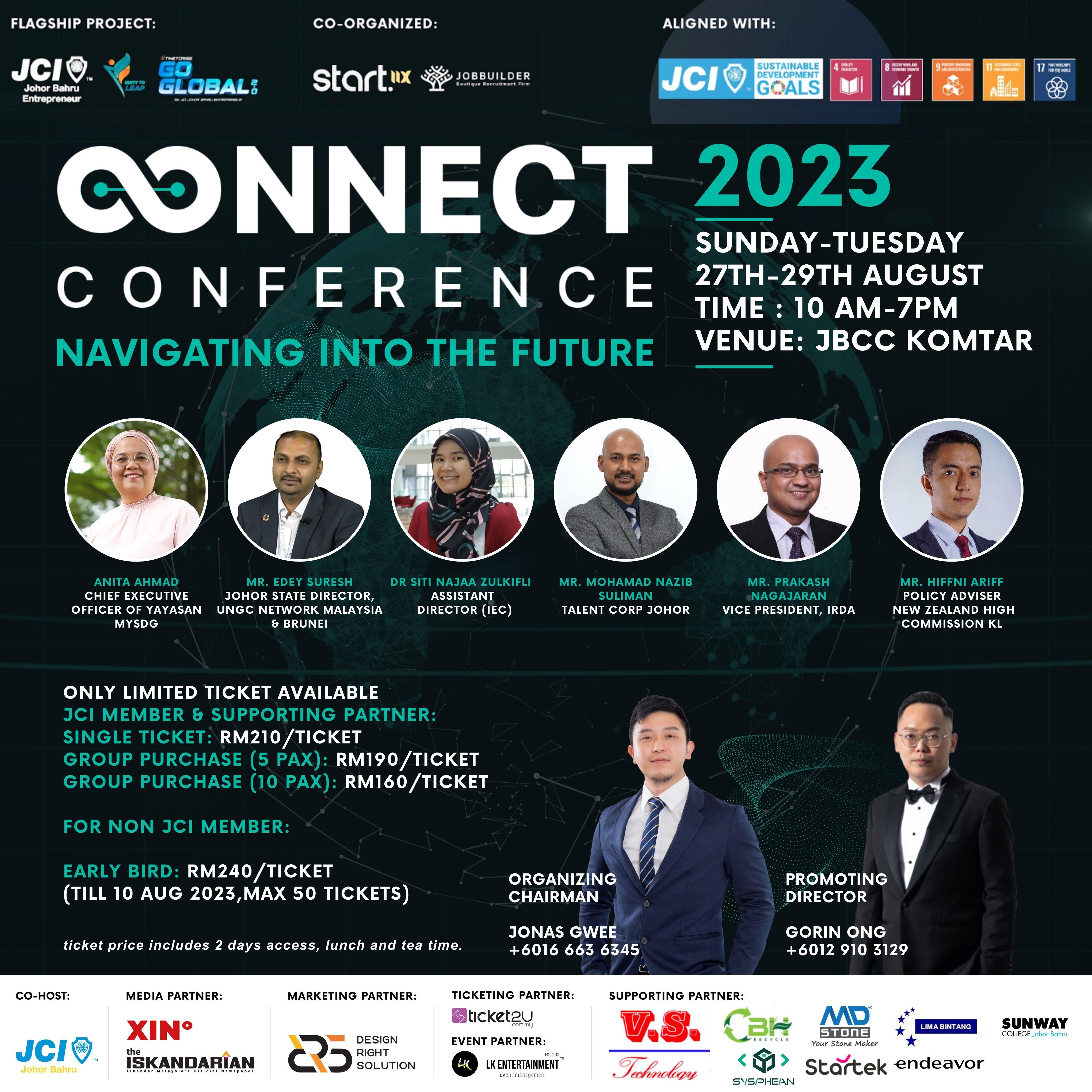 Go Global 2.0: Connect Conference | Ticket2u