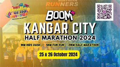 BOOM+ KANGAR CITY HALF MARATHON 2024 | Ticket2u