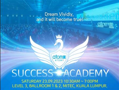 Atomy Malaysia Success Academy September 2023 (KL) | Ticket2u