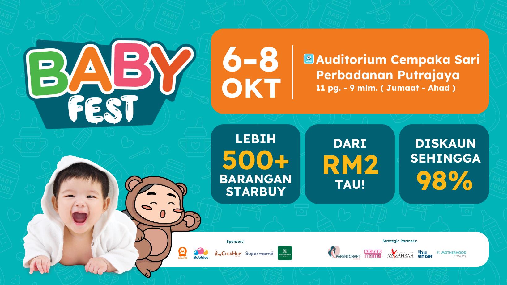 Motherhood Baby Fest Putrajaya 2023 | Ticket2u
