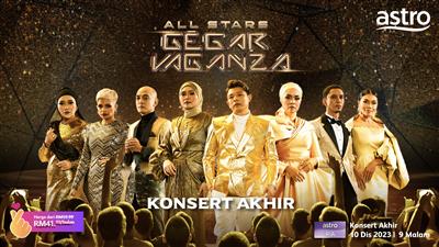 FINALE ALL STARS GEGAR VAGANZA | Ticket2u