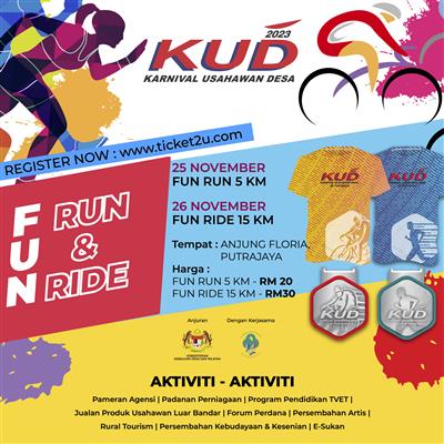 KUD FUN RUN & FUN RIDE 2023 | Ticket2u