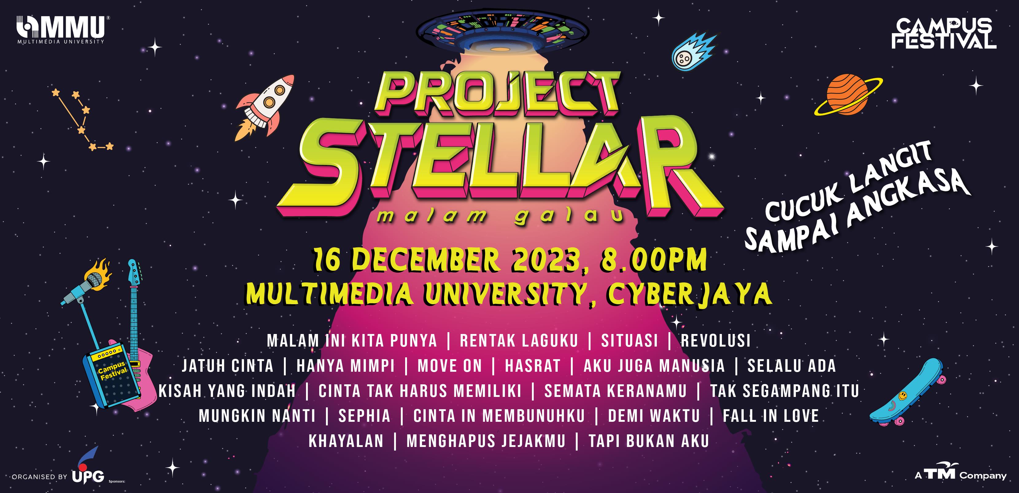 Campus Festival 23 : Project Stellar | Ticket2u
