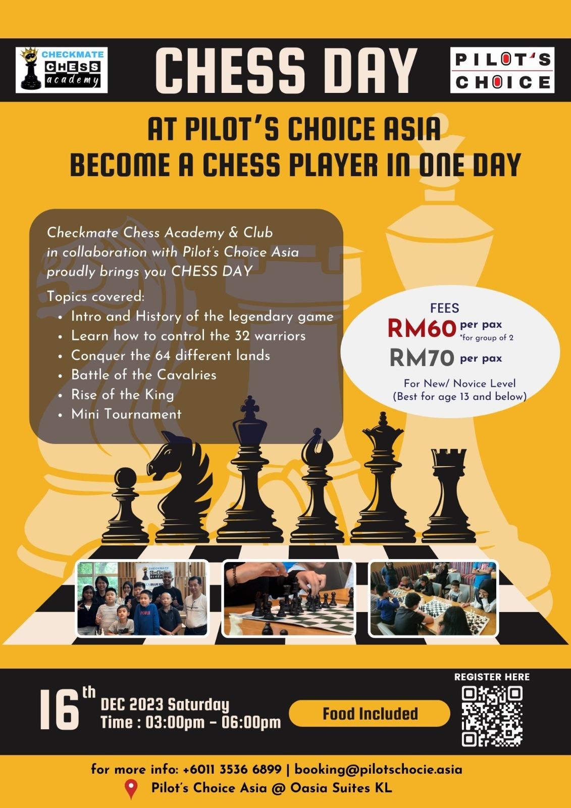 Checkmate Chess Event December | Ticket2u