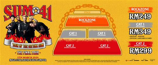 Sum 41: Tour of the Setting Sum (The Final Tour) | Ticket2u