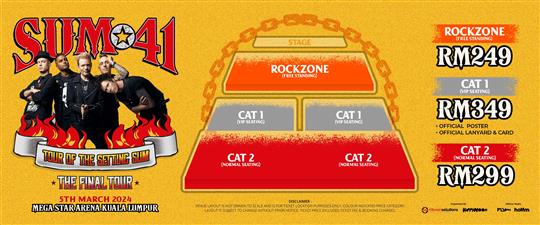 Sum 41: Tour of the Setting Sum (The Final Tour) | Ticket2u