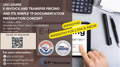 (HRDC CLAIMABLE) Petaling Jaya - E-Invoice and Transfer Pricing and its ...