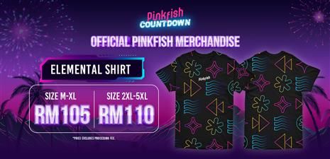 Pinkfish Countdown 2023 Merchandise (Online Purchase) | Ticket2u