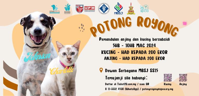 Potong Royong Subang Jaya - Hari Kucing | Ticket2u