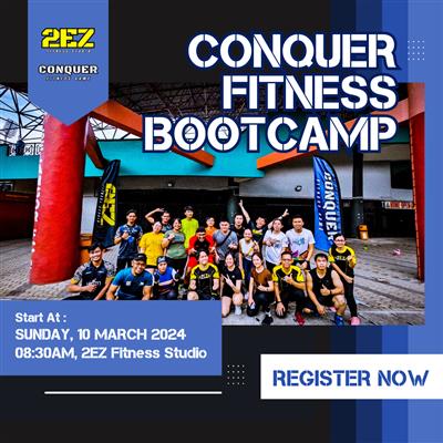 Conquer Fitness Bootcamp | Ticket2u