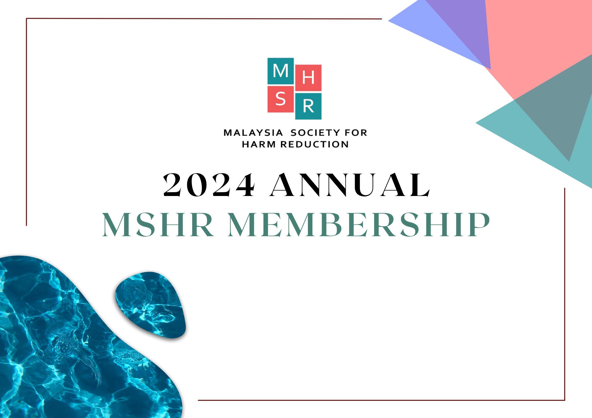 MSHR Annual Membership Fees 2024 | Ticket2u