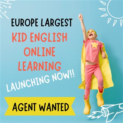 Boost Your Income: Agent Hiring for Kids' English Program
