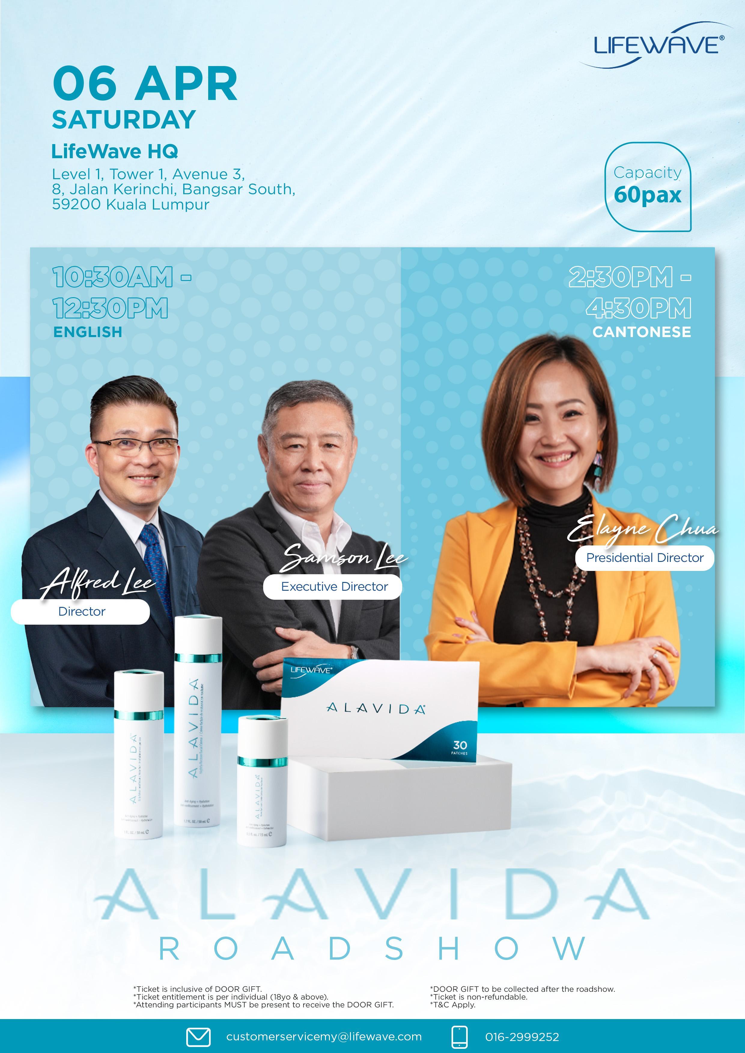 LifeWave HQ Roadshow - 6 April 2024 | Ticket2u