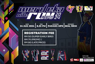 Merdeka Nite Run Fiesta 2024 | Ticket2u