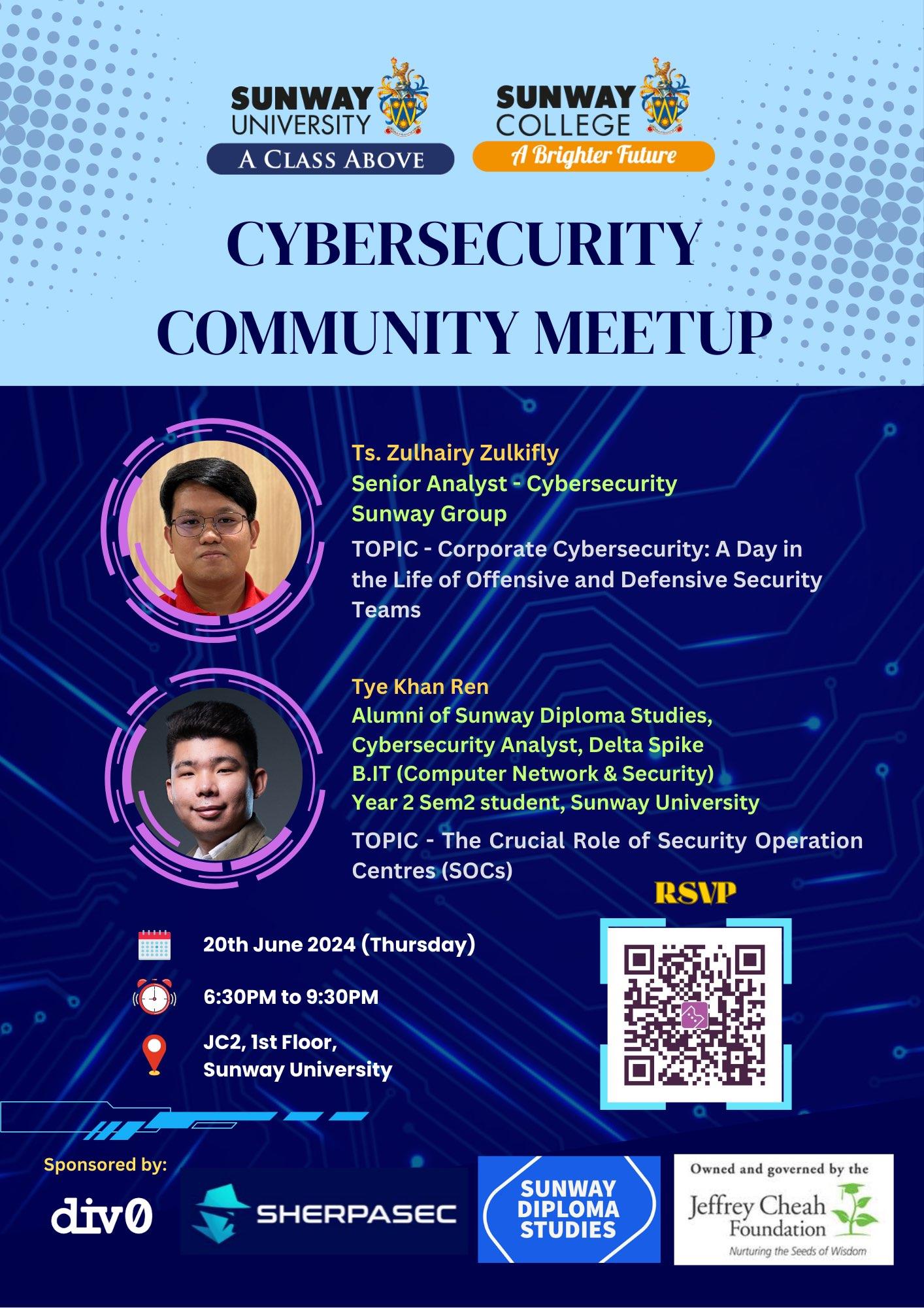 SherpaSec Meetup - June 2024 | Ticket2u