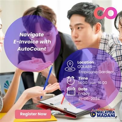 Navigating E-Invoice Era with AutoCount | Ticket2u