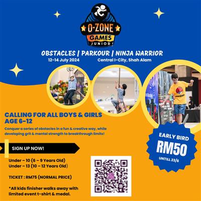 Ozone Games Junior Simulations 2024 | Ticket2u