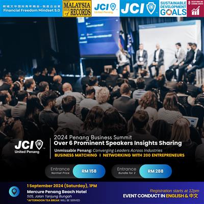 2024 Penang Business Summit | Ticket2u